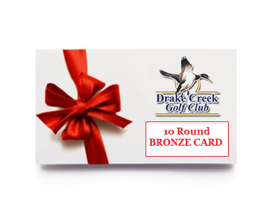 BRONZE Card - Drake Creek